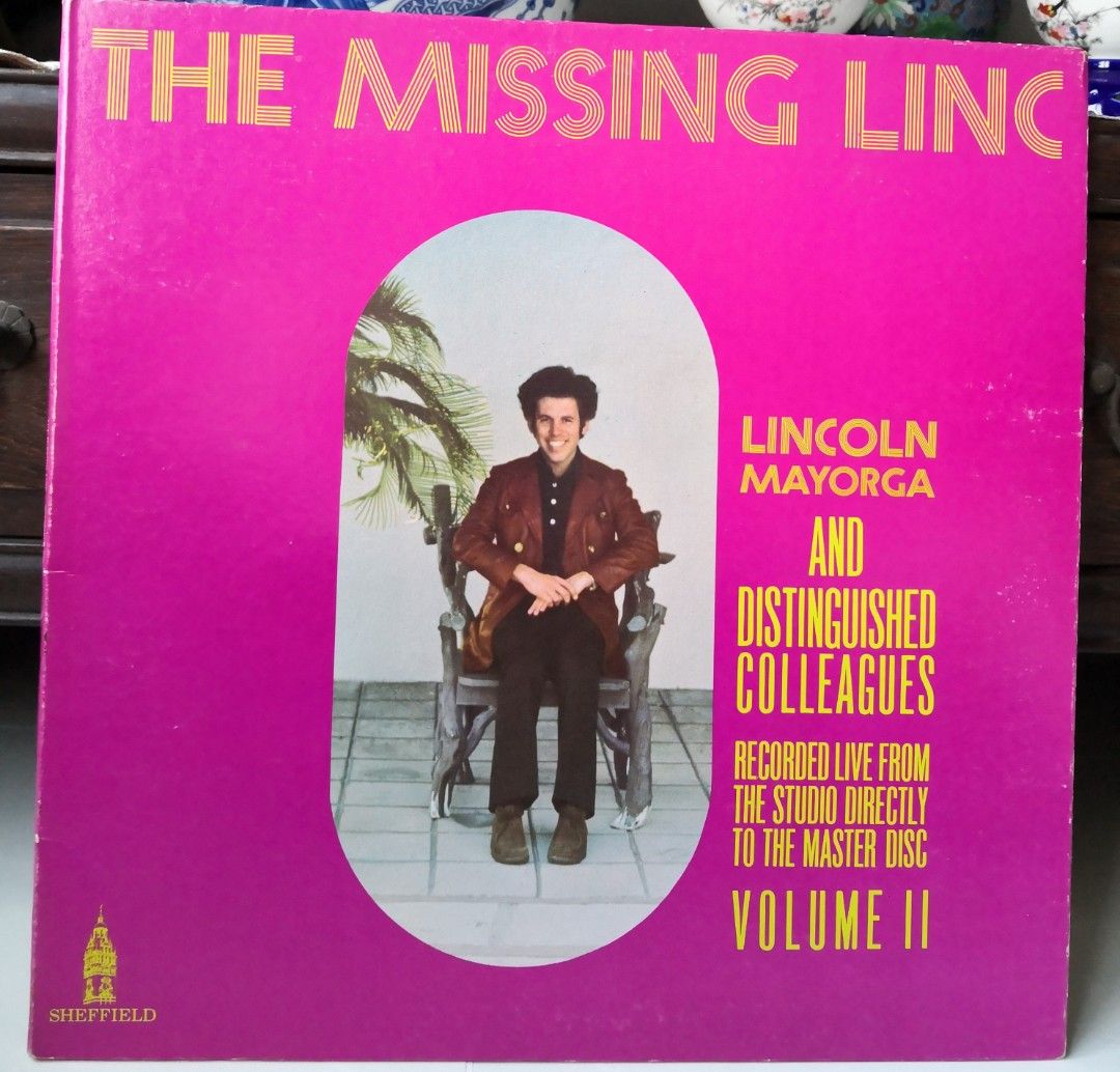 Sheffield Lab - The Missing Linc - Volume II Vinyl Record, Hobbies ...