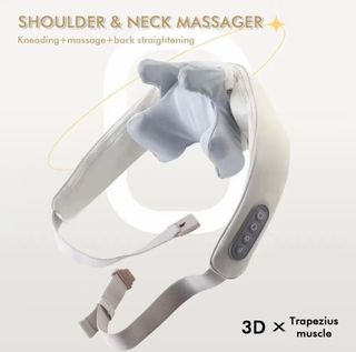 Shoulder massager, Health & Nutrition, Massage Devices on Carousell
