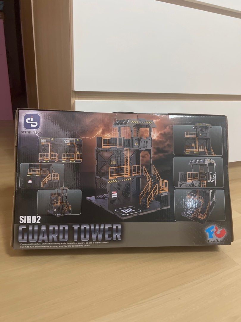 Fresh Retro SIBO2 Guard Tower Diorama Building Set, Hobbies & Toys ...