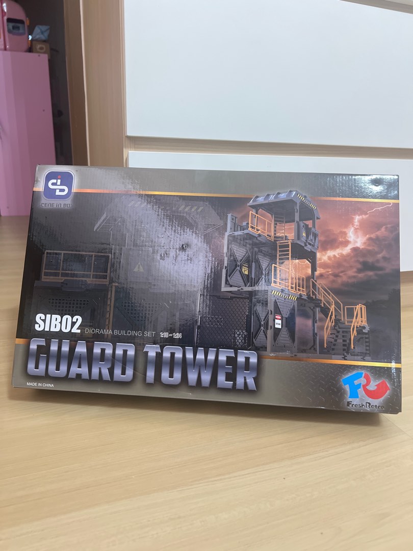 SIBO2 Guard Tower Diorama Building Set, Hobbies & Toys, Toys & Games on ...