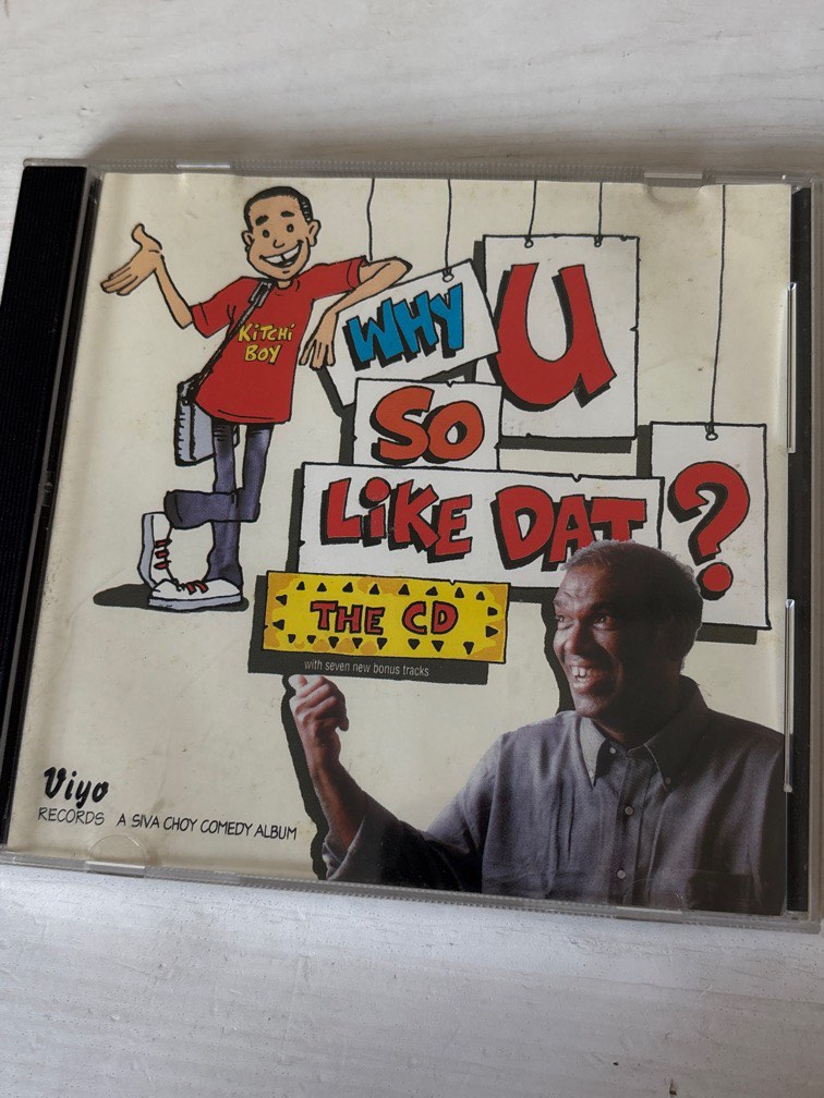 Siva Choy - why u so like dat?, Hobbies & Toys, Music & Media, CDs ...