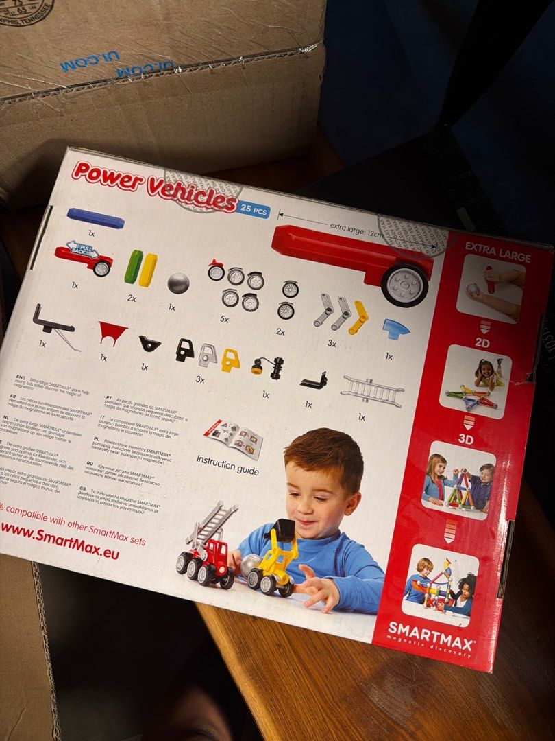 SmartMax Power Vehicles Magnetic Discovery Toy Set, Hobbies & Toys ...