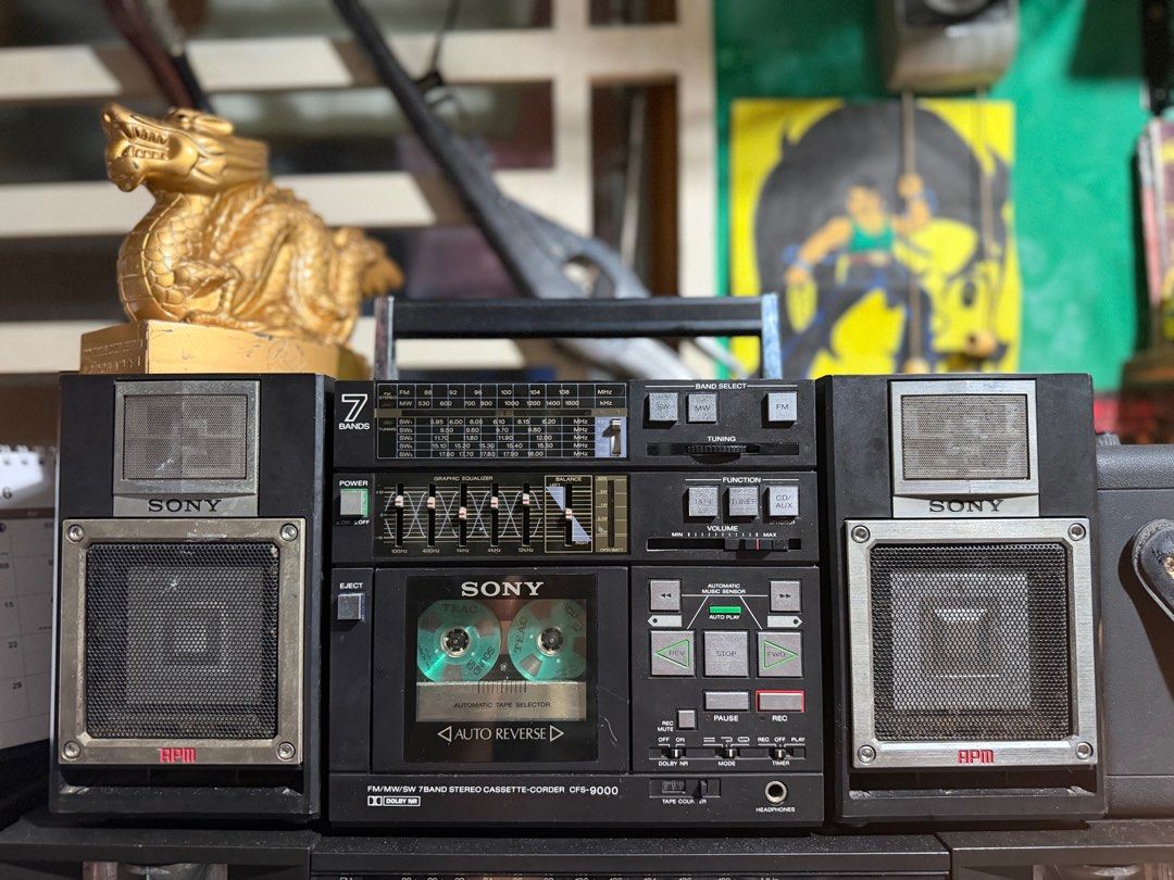 SONY CFS-9000 Vintage Boombox, Hobbies & Toys, Collectibles ...
