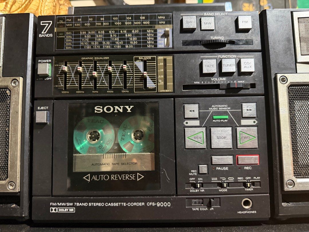 SONY CFS-9000 Vintage Boombox, Hobbies & Toys, Collectibles ...