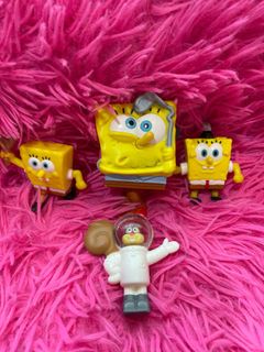Spongebob Squarepants Toy Figures Set-8 figures 3 house, Hobbies & Toys ...
