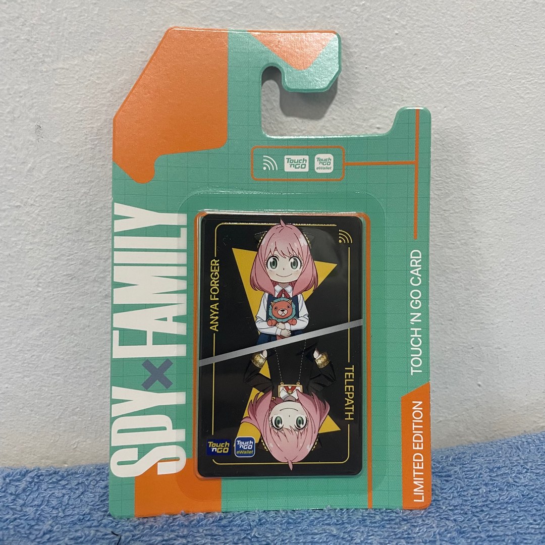 Spy x Family Anya Forger TnG Touch 'n Go Card, Hobbies & Toys, Travel ...