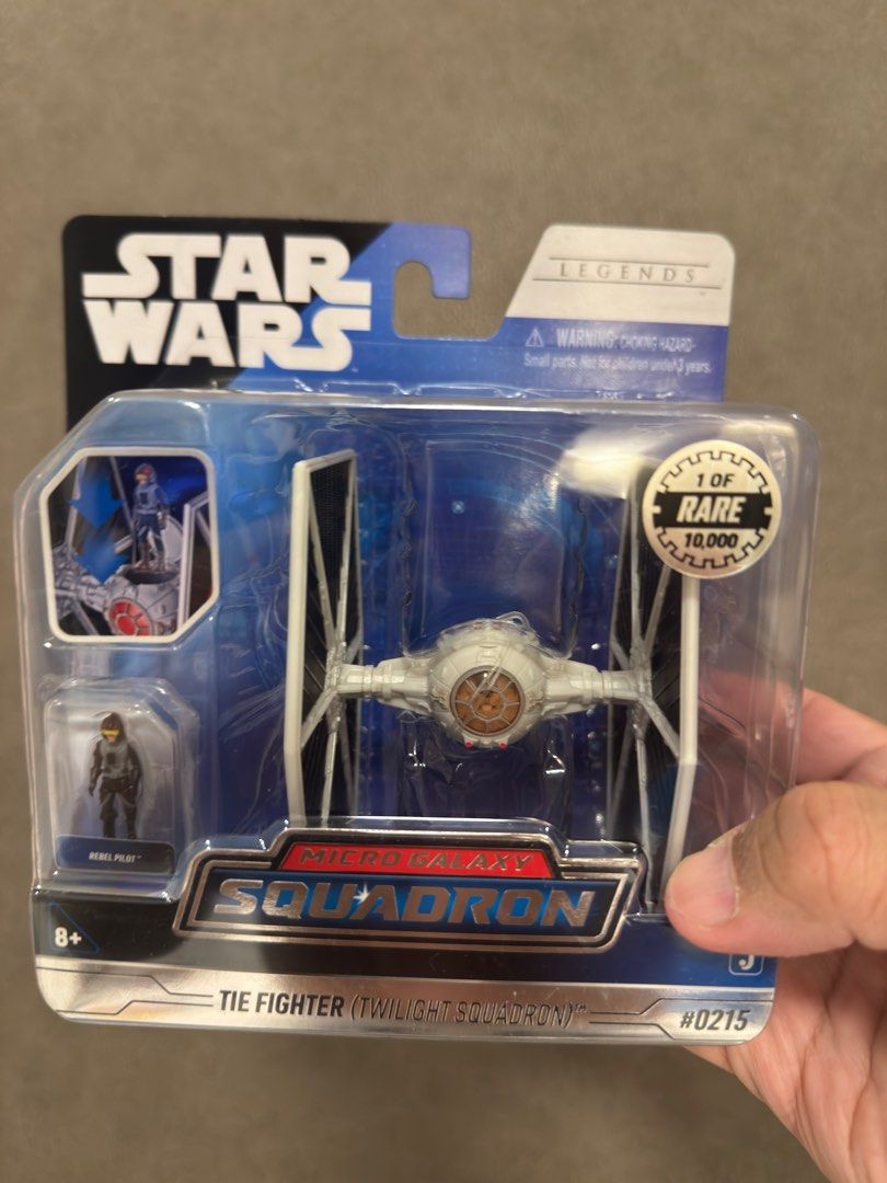 Star Wars TIE Interceptor (Rare version) Series 10 Toy, Hobbies & Toys ...