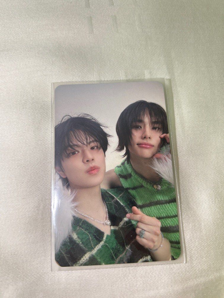 stray kids hyunjin and seungmin unit official ATE photocard, Hobbies ...