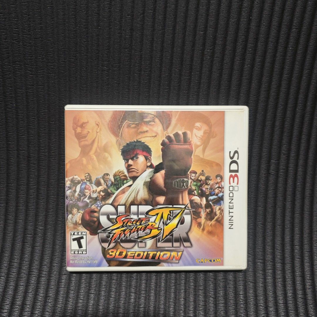Super Street Fighter IV 3D Edition 3DS Game, Video Gaming, Video Games ...