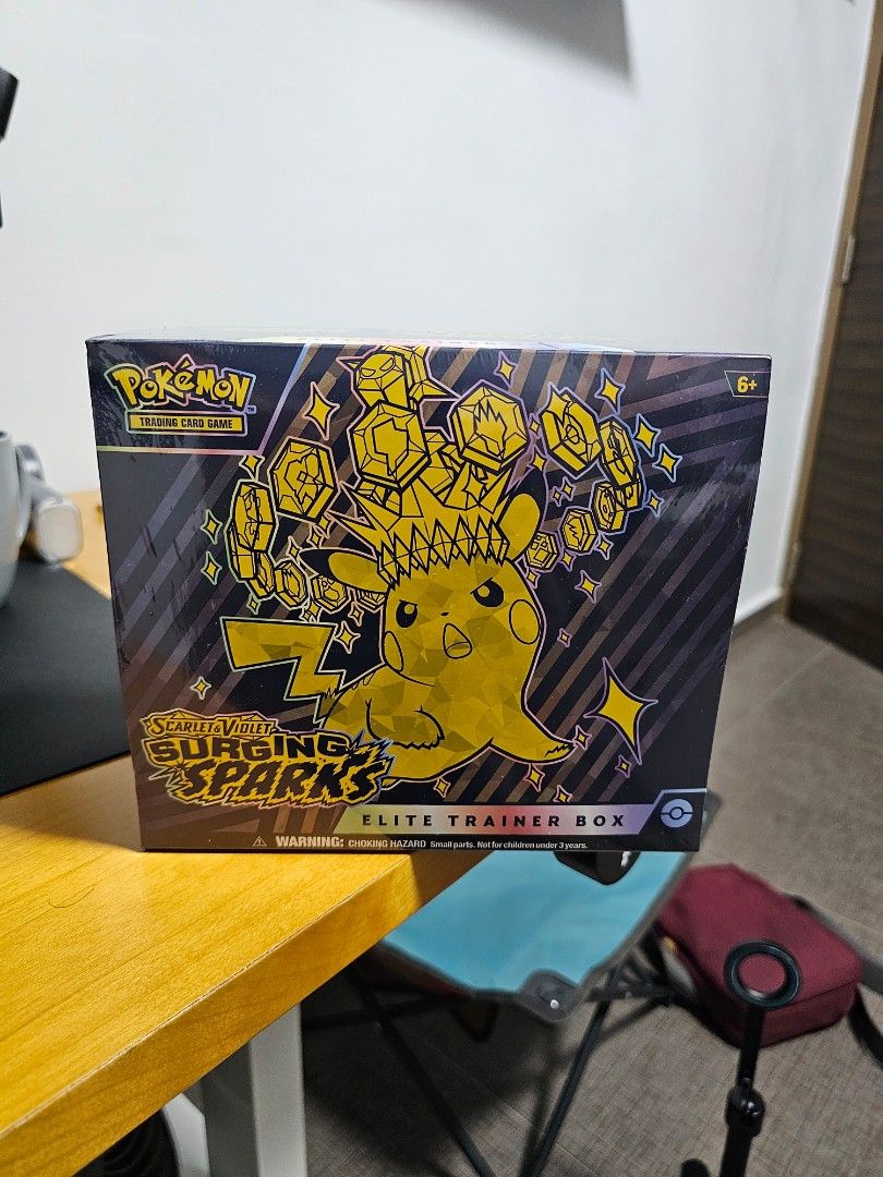 Surging Sparks ETB, Hobbies & Toys, Memorabilia & Collectibles, Vintage ...