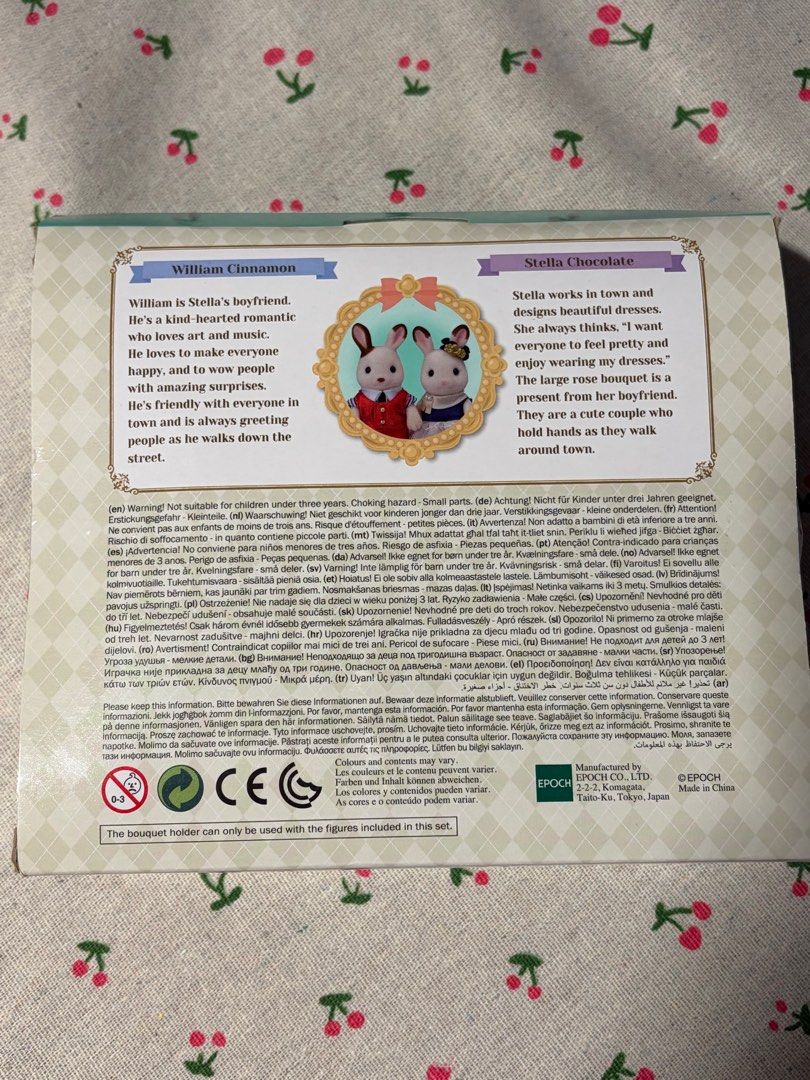 Sylvanian Families Town Cute Couple Set, Hobbies & Toys, Toys & Games ...