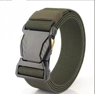 Men Tactical Belt, Men's Fashion, Watches & Accessories, Belts on Carousell