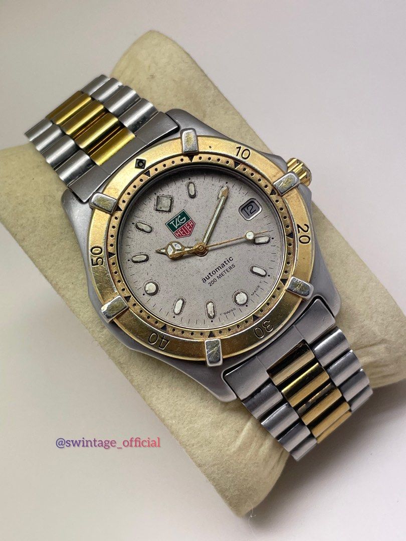 Tag Heuer 2000 Series Automatic Two Tone, Men's Fashion, Watches ...