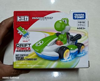 TAKARA TOMY MARIO KART DRIFT STARTER SET KINOPIO & STANDARD KART ...