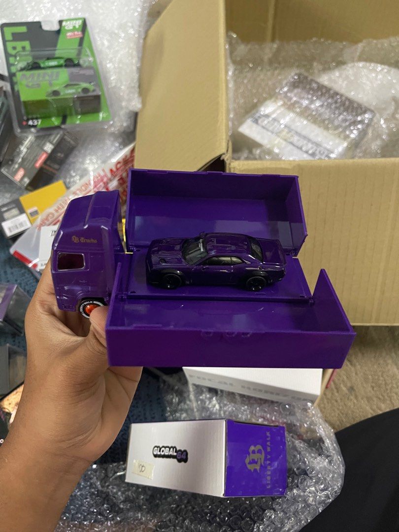 Tarmac Works LBWK Dodge Challenger SRT Hellcat, Hobbies & Toys, Toys ...