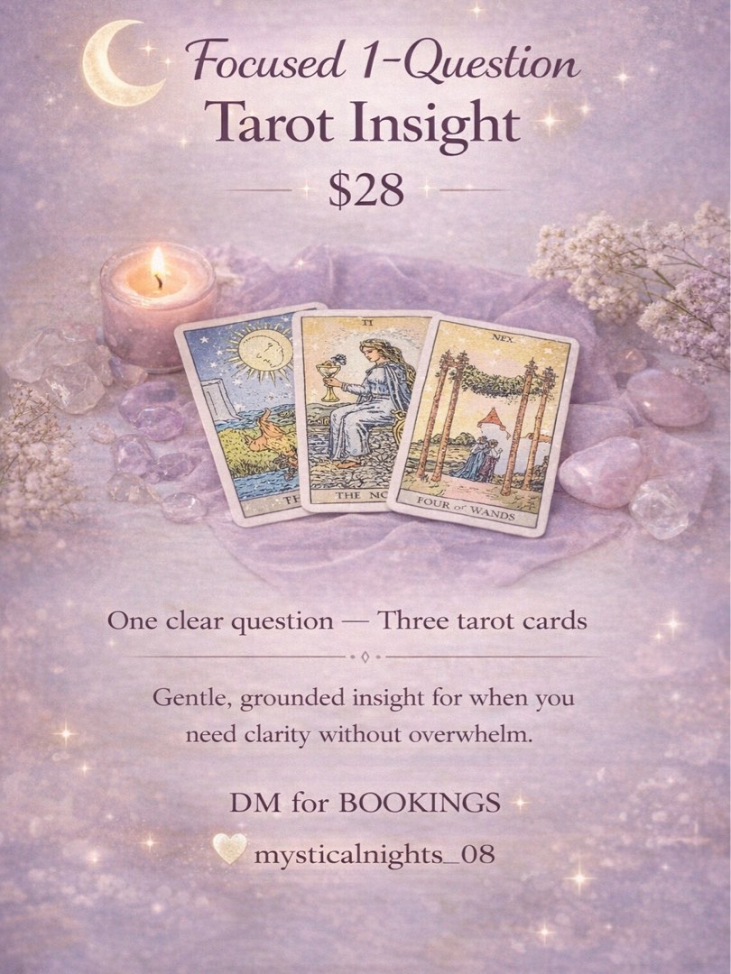 Tarot Reading - Mystical Nights Intention Jars, Lifestyle Services ...