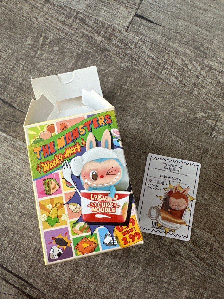 The Monster Wacky Mart - Canned Sardines, Hobbies & Toys, Toys & Games ...
