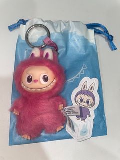 The Monsters Labubu Keychain (Fall in wild), Hobbies & Toys, Toys ...