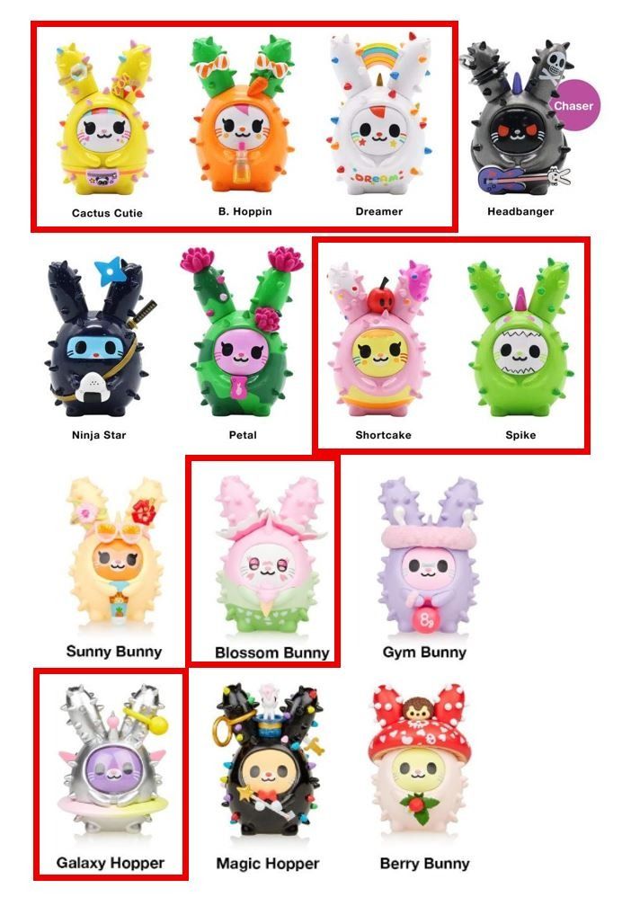 Tokidoki bunny blindboxes, Hobbies & Toys, Toys & Games on Carousell