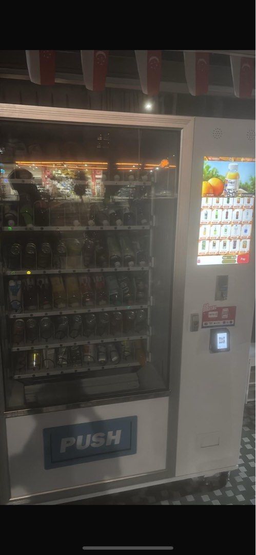 Touch Screen Vending Machine - Drinks and Snacks, Food & Drinks, Other ...