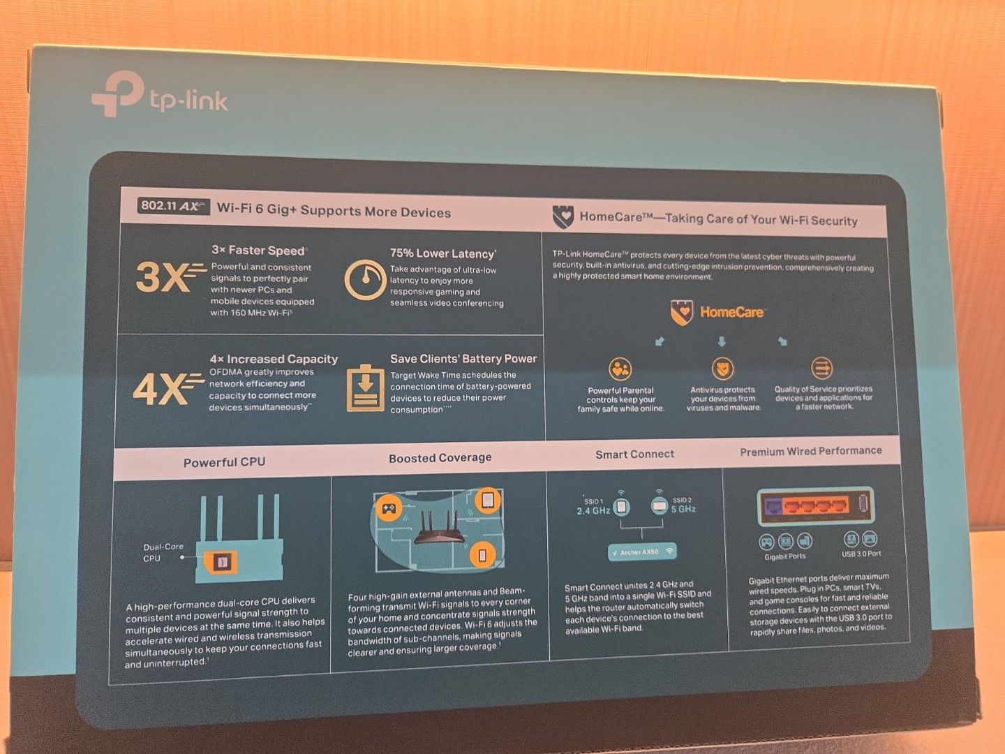 TP-Link AX3000 Dual Band Gigabit Wi-Fi 6 Router, Computers & Tech ...