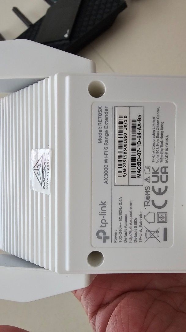 TP-Link AX3000 Wi-Fi 6 Extender RE705X, Computers & Tech, Parts ...