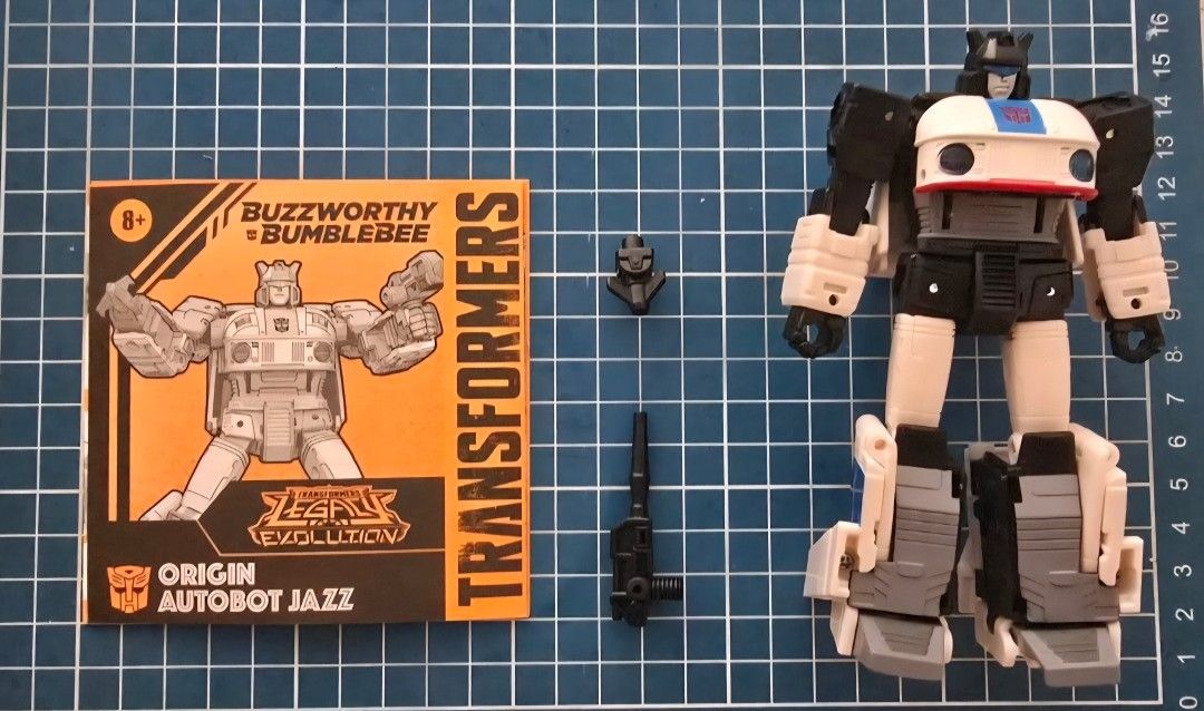 Transformers Buzzworthy Bumblebee Origin Autobot Jazz, Hobbies & Toys ...