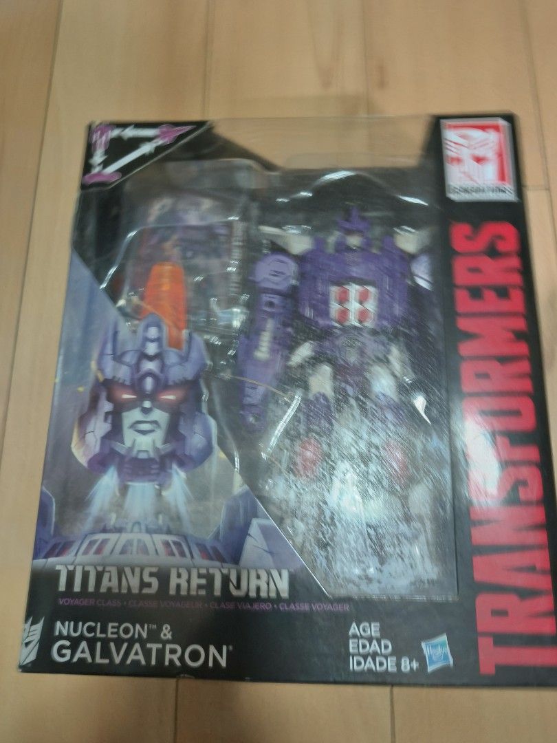 Transformers Titans Return Nucleon & Galvatron, Hobbies & Toys, Toys ...
