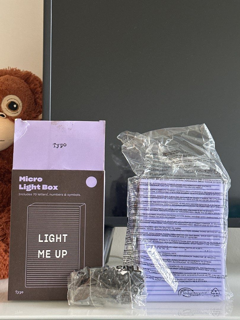 Typo Micro Light Box - Brand New, Furniture & Home Living, Lighting ...