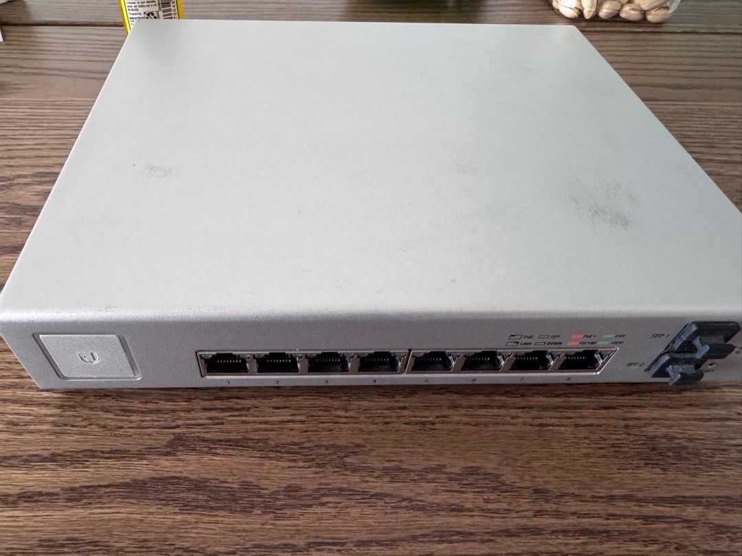 Ubiquiti UniFi PoE Switch 8 150W, Computers & Tech, Parts & Accessories ...