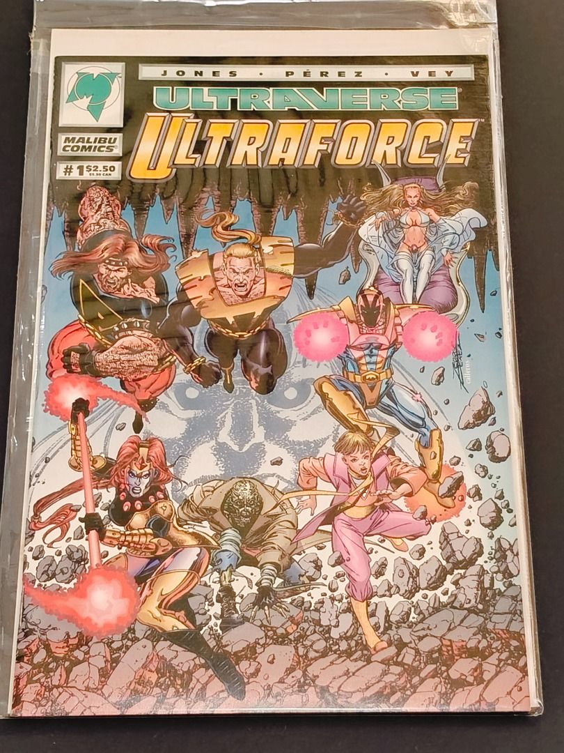 Ultraforce (1994 Malibu) #1, Hobbies & Toys, Books & Magazines, Comics ...