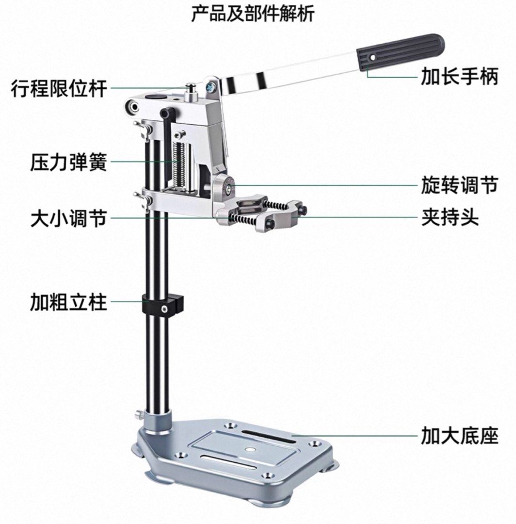 Universal Drill Press Stand - Adjustable & Versatile, Furniture & Home ...