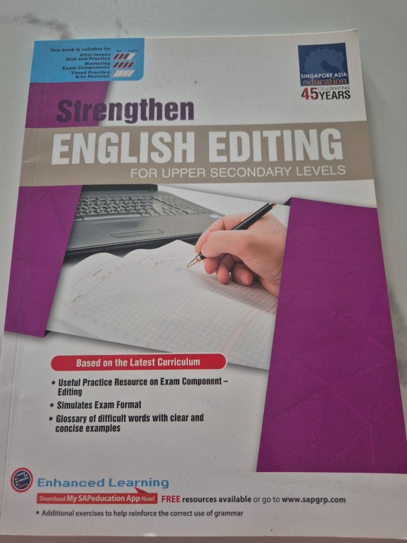 Upper secondary English editing, Hobbies & Toys, Books & Magazines ...