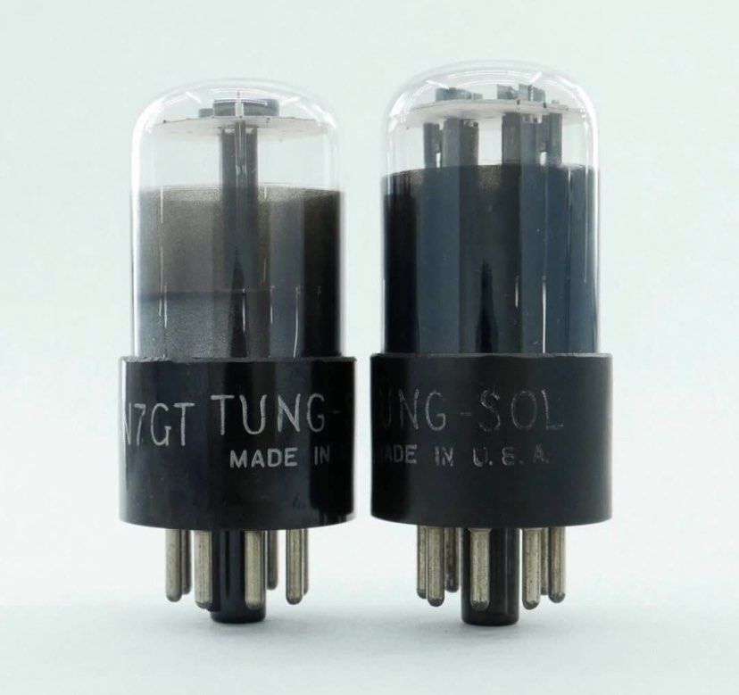 Valves / Tubes: RARE Tungsol (Tung sol) 6SN7 / VT231 1940’s tubes, Made ...