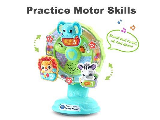 VTech Sing-Along Spinning Wheel,, Babies & Kids, Infant Playtime on ...