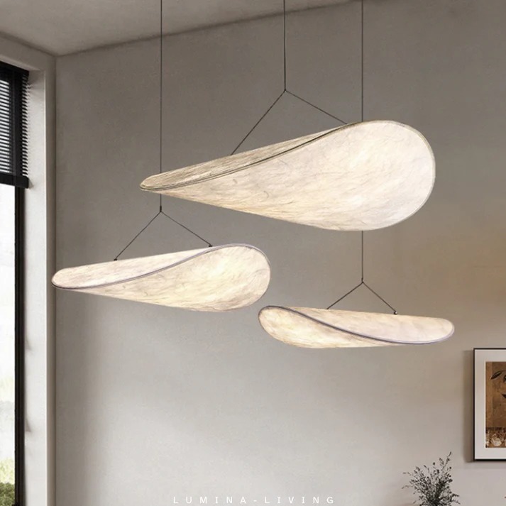 Wabi Sabi Modern Paper Pendant Light, Furniture & Home Living, Lighting ...