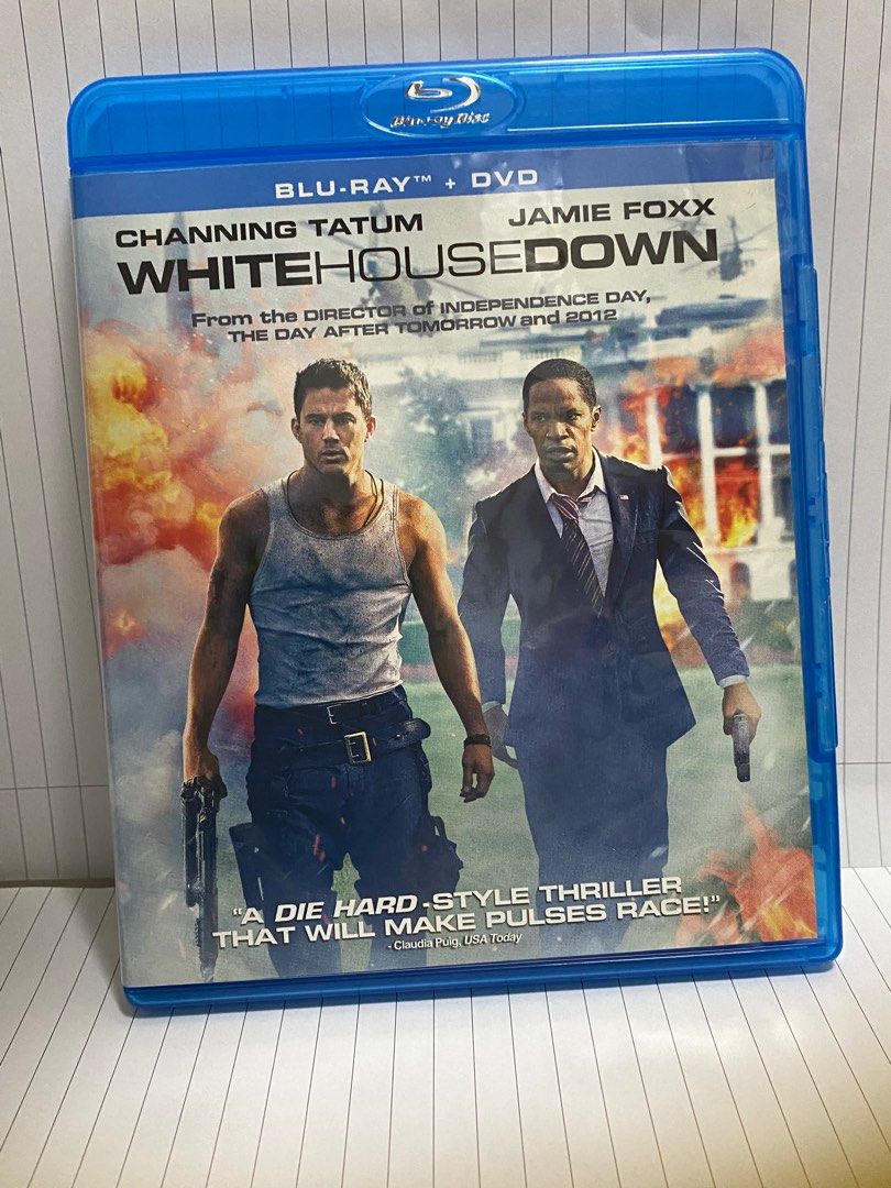 White House Down Blu-ray, Hobbies & Toys, Music & Media, CDs & DVDs on Carousell