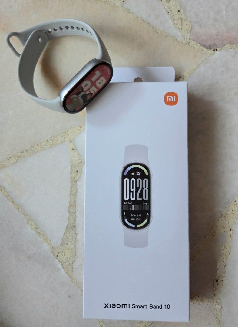 Xiaomi Smart Band 10 - Glacier Silver, Mobile Phones & Gadgets ...