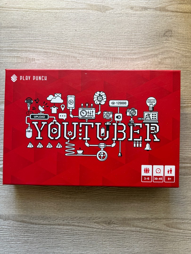 Youtuber Board Game, 興趣及遊戲, 玩具 & 遊戲類 - Carousell