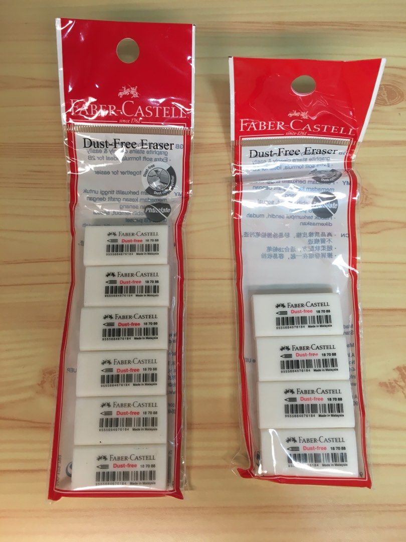 10pcs Eraser, Hobbies & Toys, Stationery & Craft, Stationery & School ...