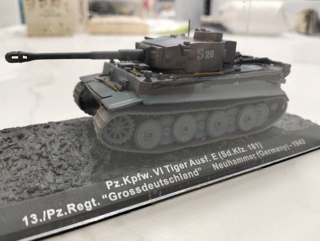 1/72 Scale Tiger Tank Model, Hobbies & Toys, Toys & Games on Carousell