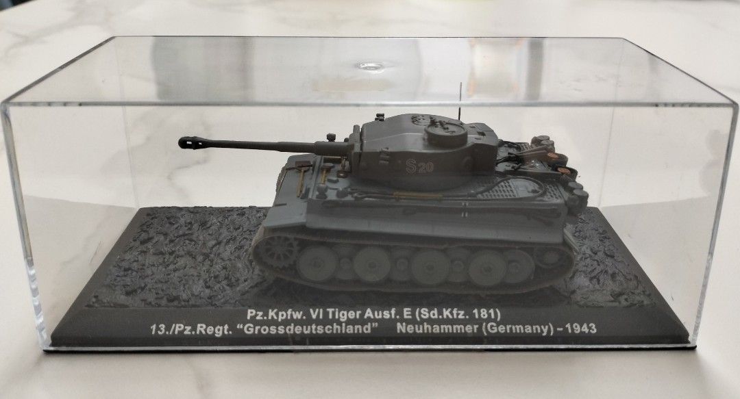 1/72 Scale Tiger Tank Model, Hobbies & Toys, Toys & Games on Carousell