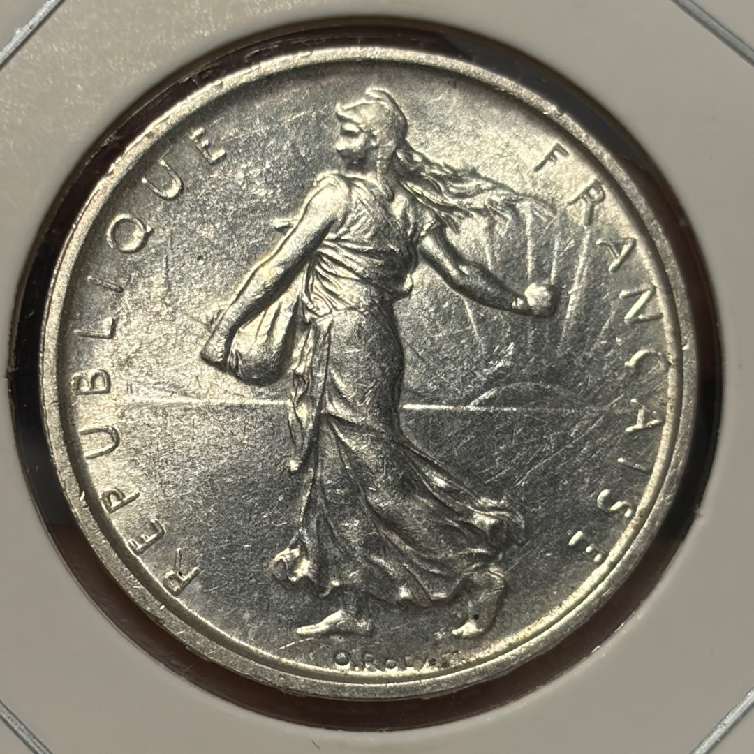 1963 France 5 Francs Silver Coin, Hobbies & Toys, Memorabilia ...