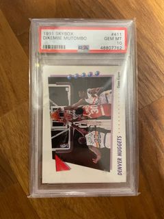 1997-98 Skybox Metal Universe Shaq O'Neal SGC 9.5, Hobbies & Toys ...