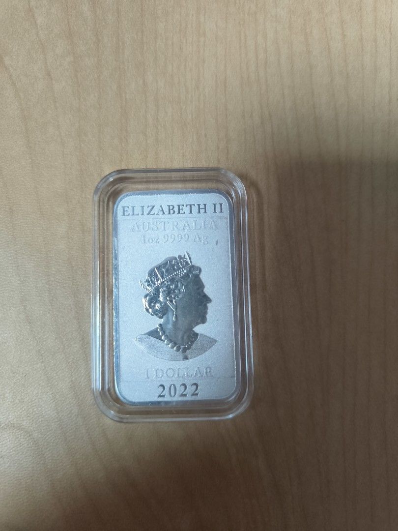 1oz Silver Dragon Bar - Elizabeth II 2022, Hobbies & Toys, Memorabilia ...
