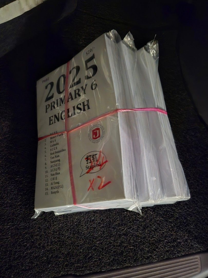 2025 Primary 6 English & Math & Science Assessment Papers, Hobbies ...