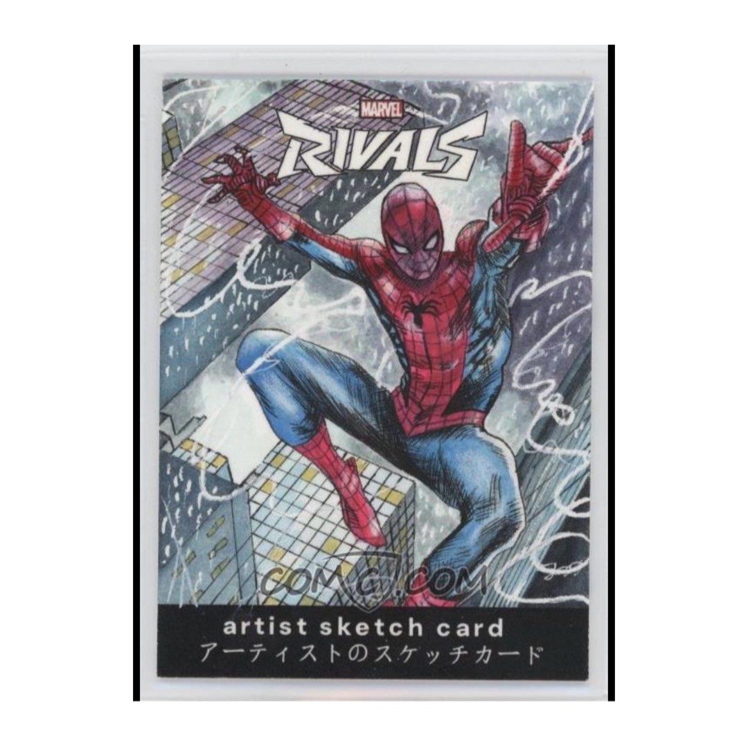 2025 Rivals Japan Studio MARVEL Spider-Man Sketch Card 1/1, Hobbies ...
