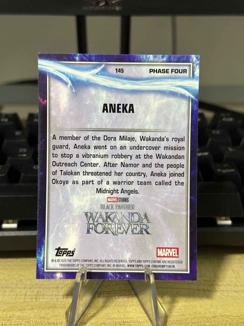 2025 Topps Marvel Chrome Aneka, Hobbies & Toys, Toys & Games on Carousell