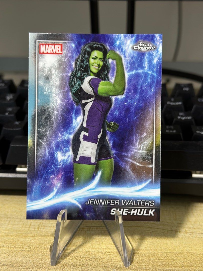 2025 Topps Marvel Chrome She-Hulk (Jennifer Walters), Hobbies & Toys ...