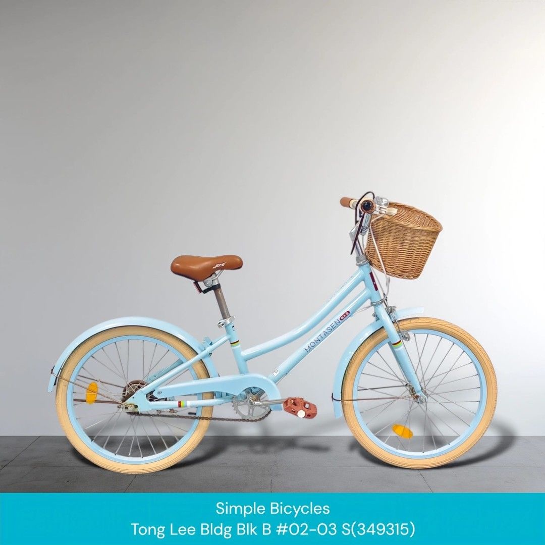 20"Montasen Kids Bike, Sports Equipment, Bicycles & Parts, Bicycles on Carousell